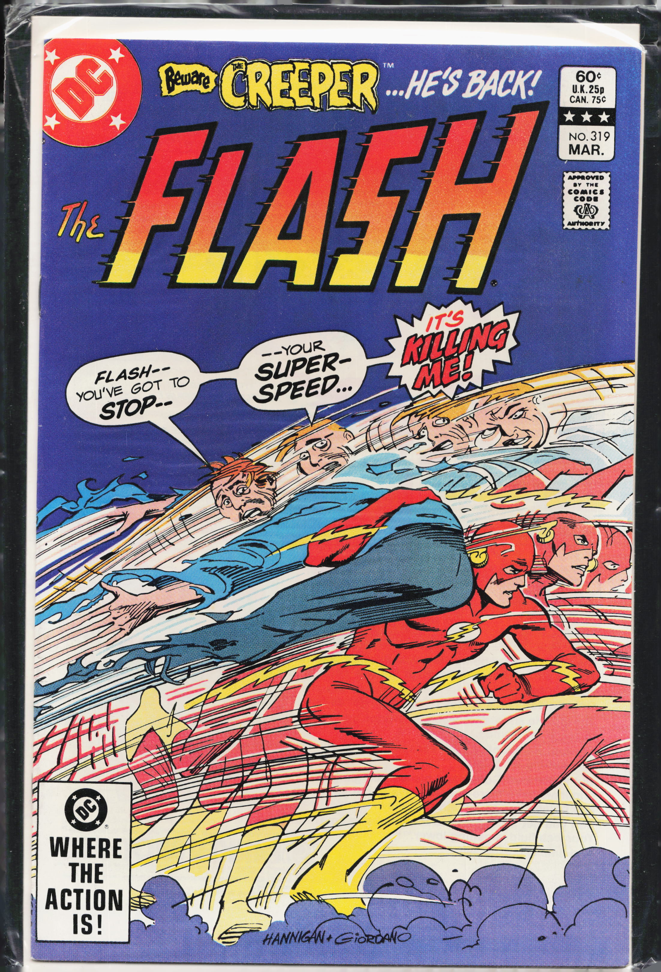 The Flash #319 (1983) The Flash | Comic Books - Bronze Age, DC Comics ...