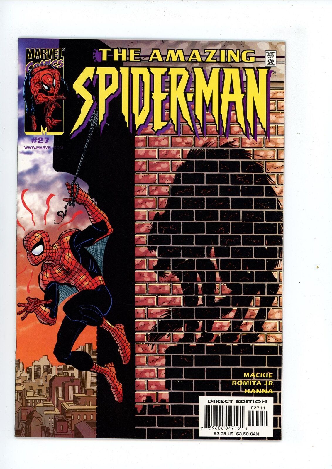 The Amazing Spider-Man #27 (2001) Spider-Man Marvel Comics | Comic ...