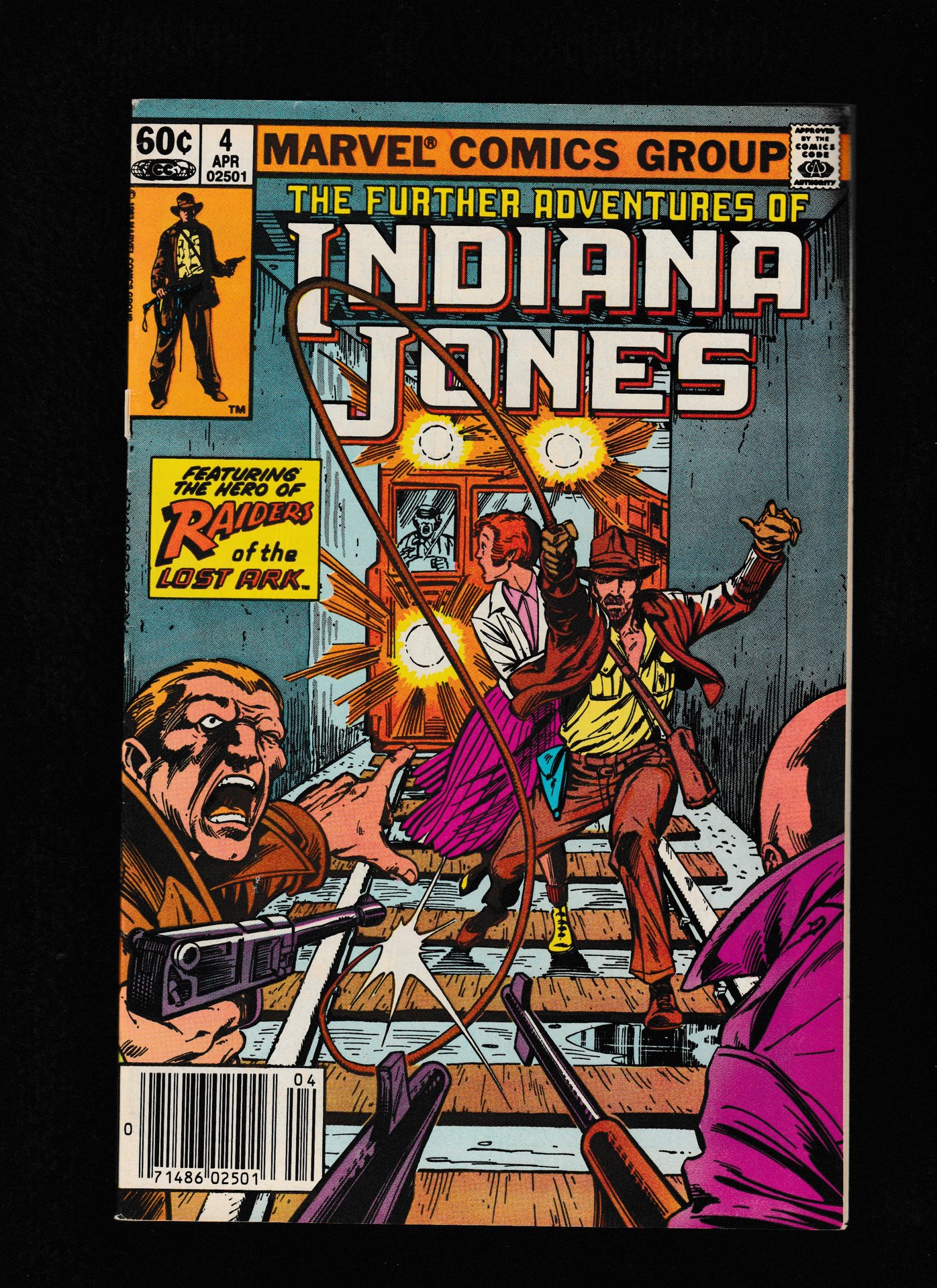 The Further Adventures of Indiana Jones #4 (1983) VF | Comic Books ...