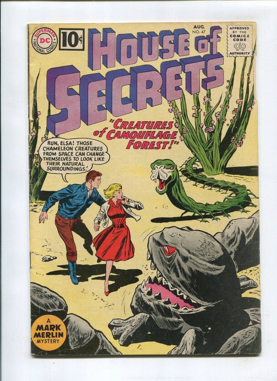 House of Secrets #47 (5.0) *The Fisherman Collection* Creatures of ...