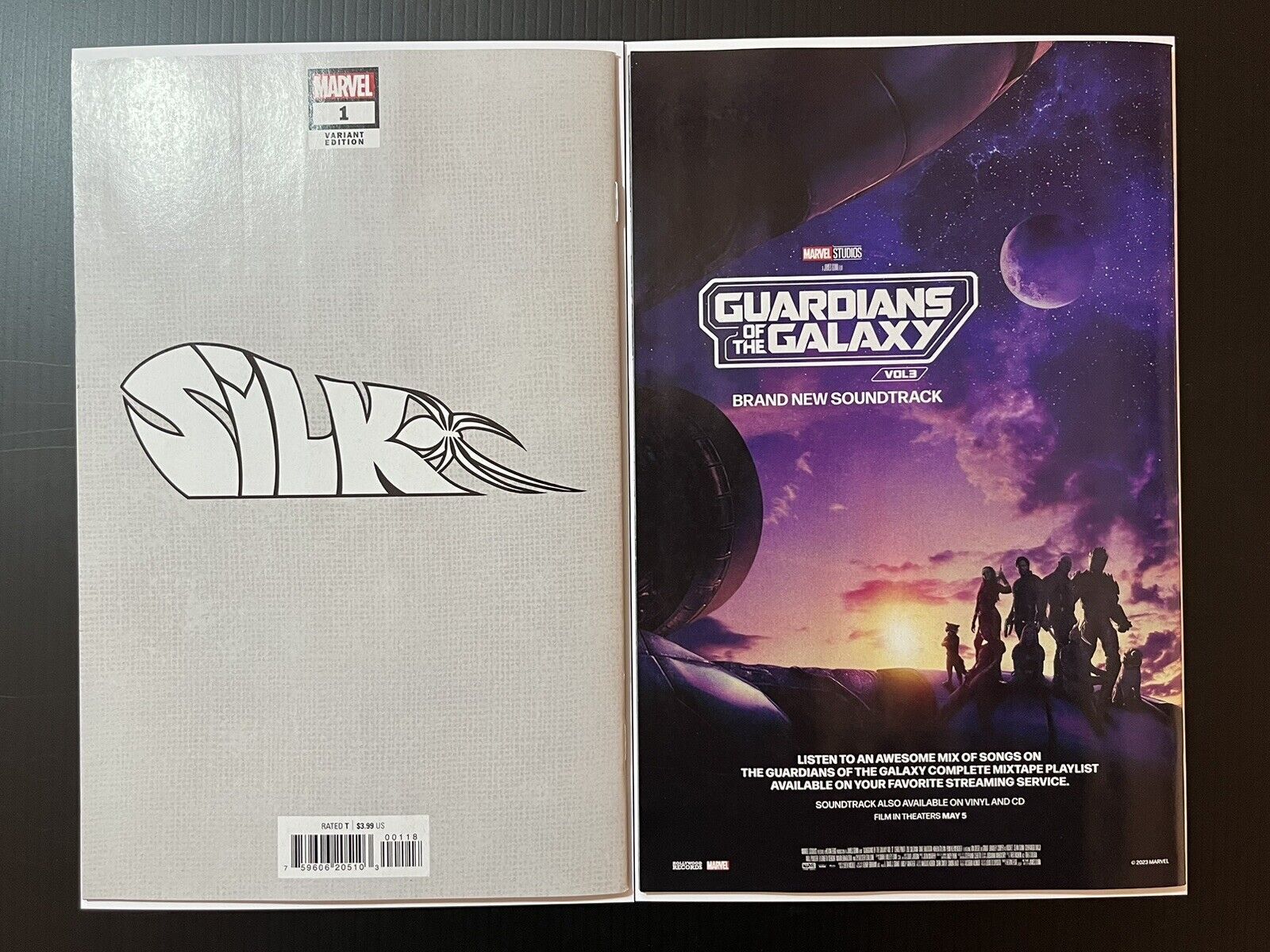 Silk #1 (2023) 1:25 Nakayama + 1:50 Chew Marvel NM 2023 Proshipper ...