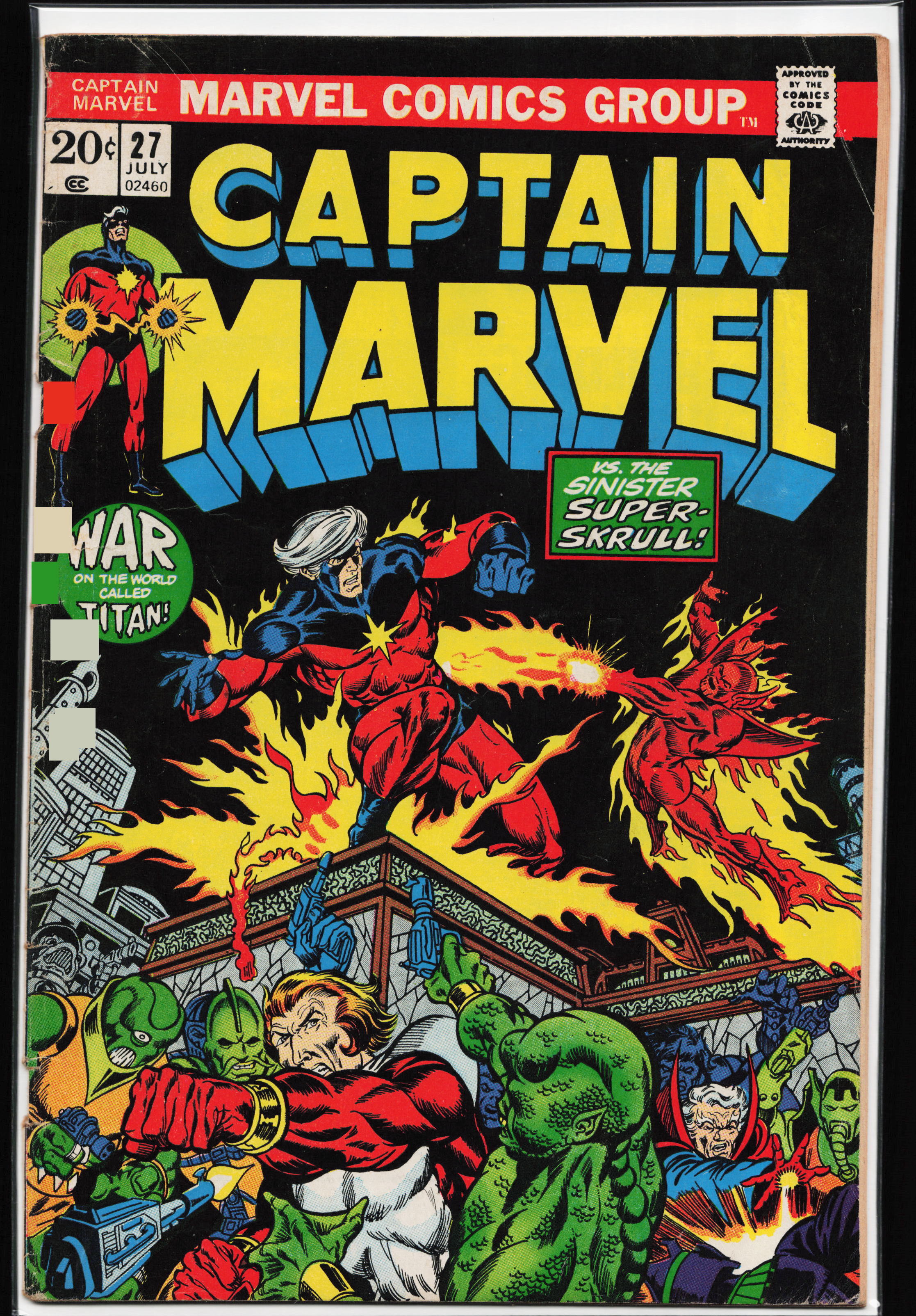 Captain Marvel #27 (1973) Captain Marvel [Key Issue] | Comic Books ...