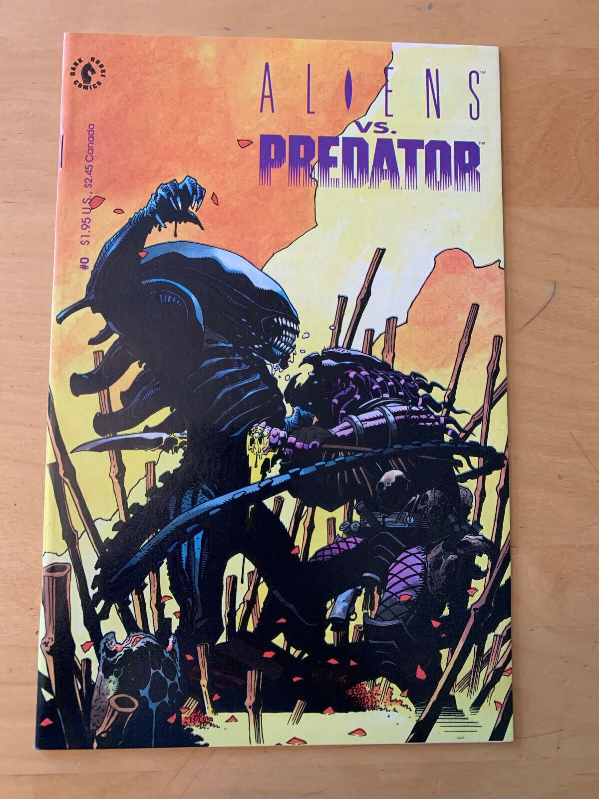 Aliens VS Predators 1 & 2, SEE Pics for Grade, 1st Prints, Dark Horse ...