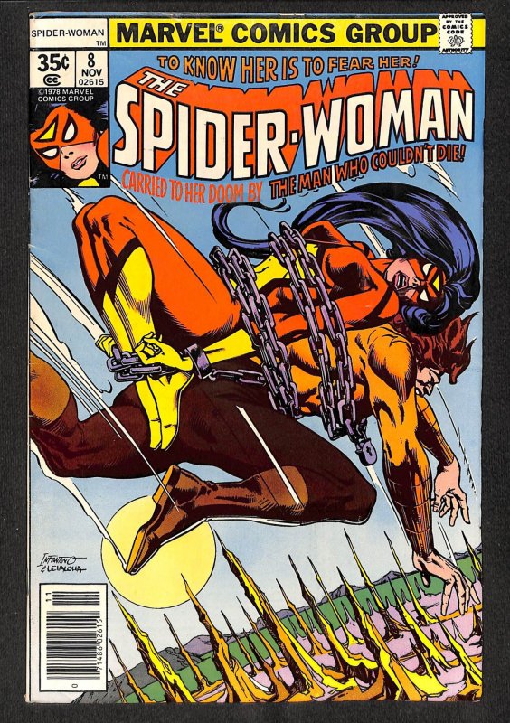 Spider-Woman #8 (1978) | Comic Books - Bronze Age, Marvel / HipComic