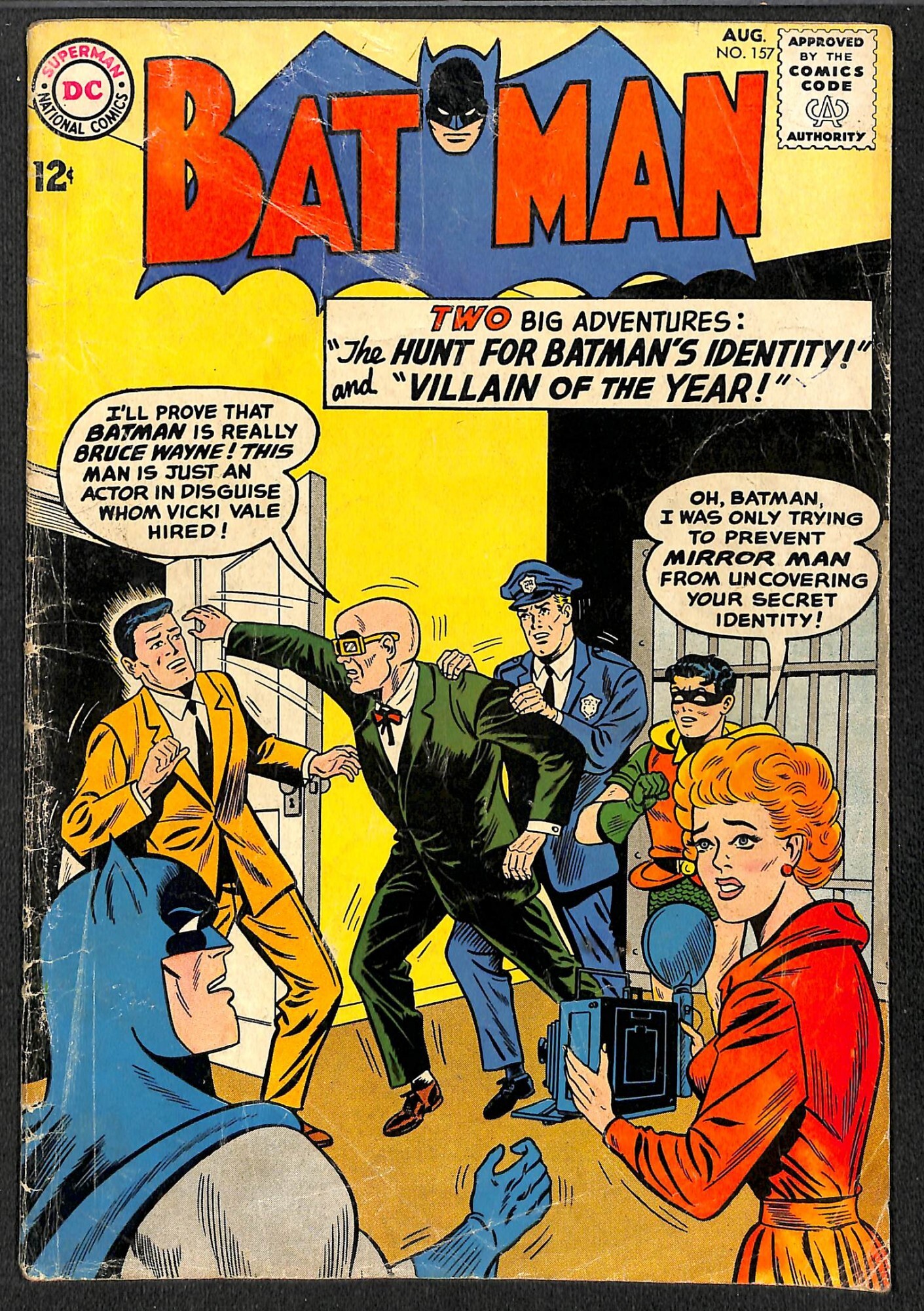 Batman #157 (1963) | Comic Books - Silver Age, DC Comics, Batman ...