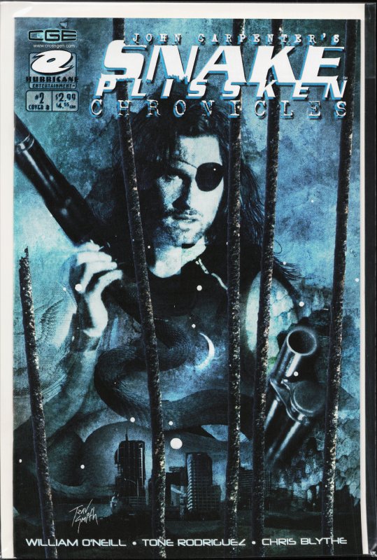 John Carpenter's Snake Plissken Chronicles #2 Cover B (2003) Snake ...