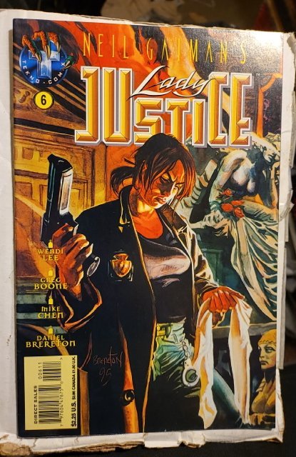 Lady Justice #6 (1996) b4 | Comic Books - Modern Age, Superhero / HipComic