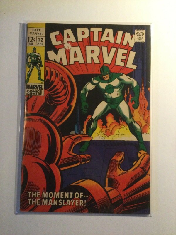 Captain Marvel 12 Good gd 2.0 Marvel | Comic Books - Silver Age, Marvel ...