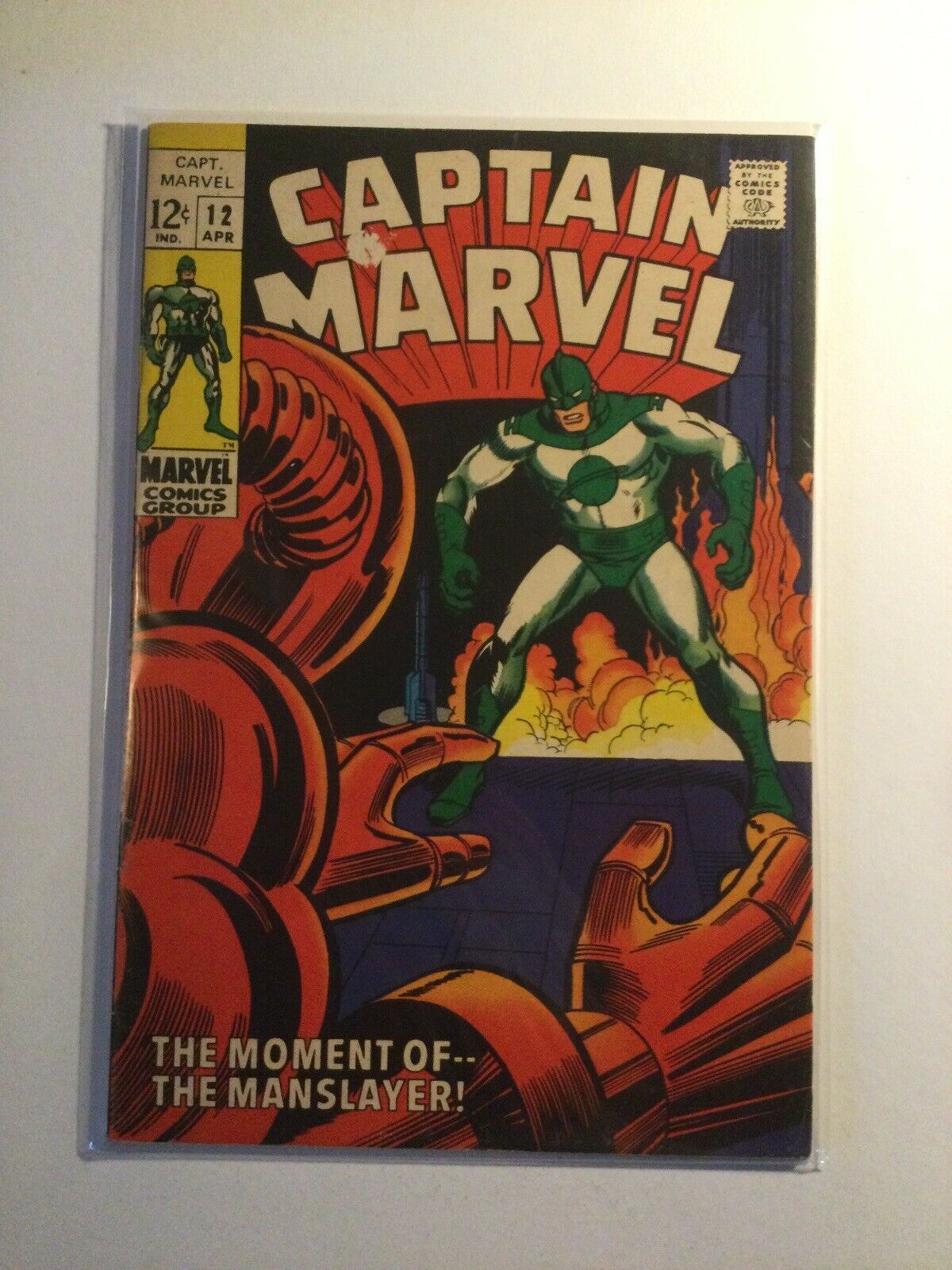 Captain Marvel 12 Good gd 2.0 Marvel | Comic Books - Silver Age, Marvel ...