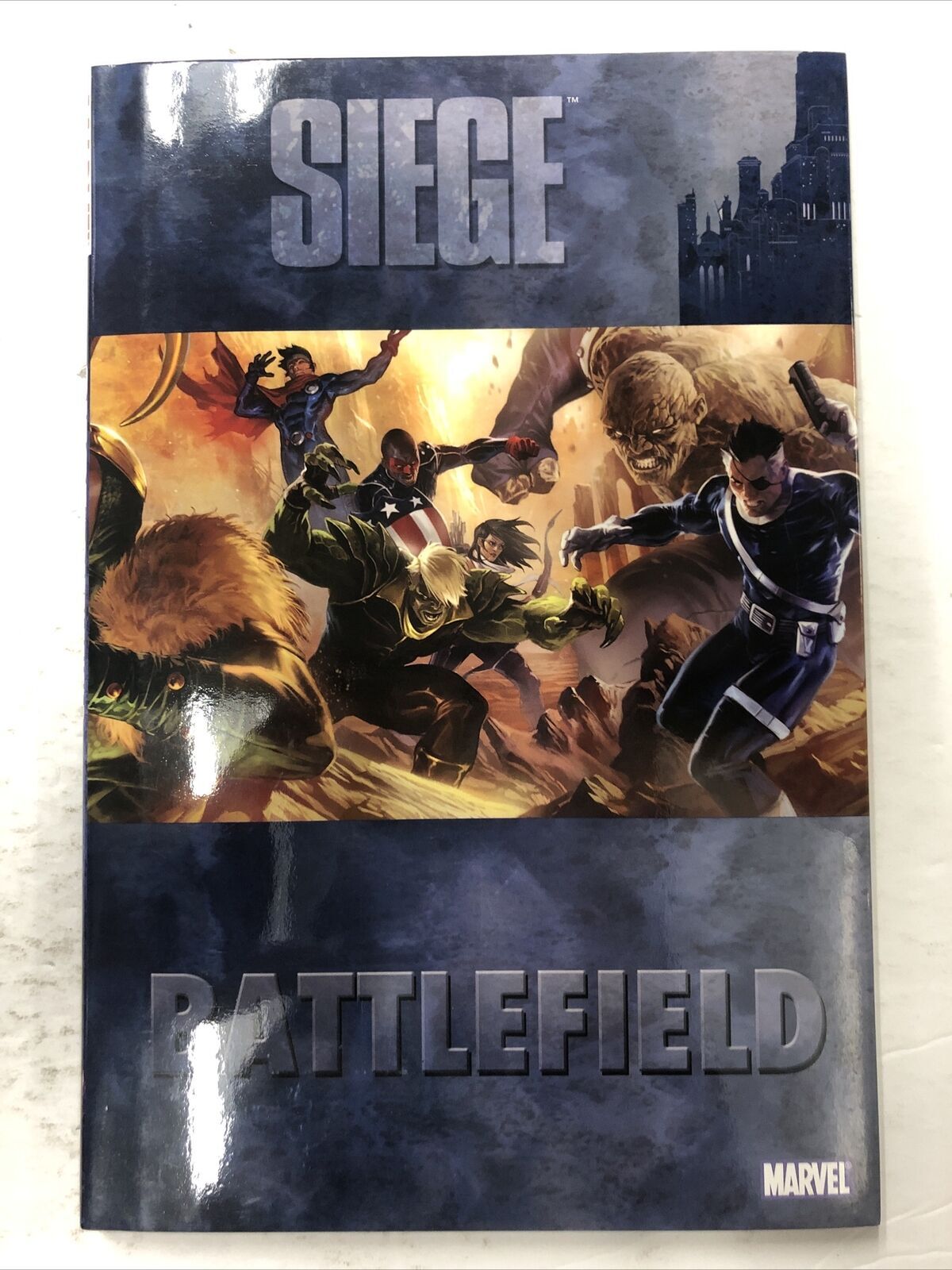 Siege Avengers Battlefield By Christos Gage (2010) HC Marvel Comics ...