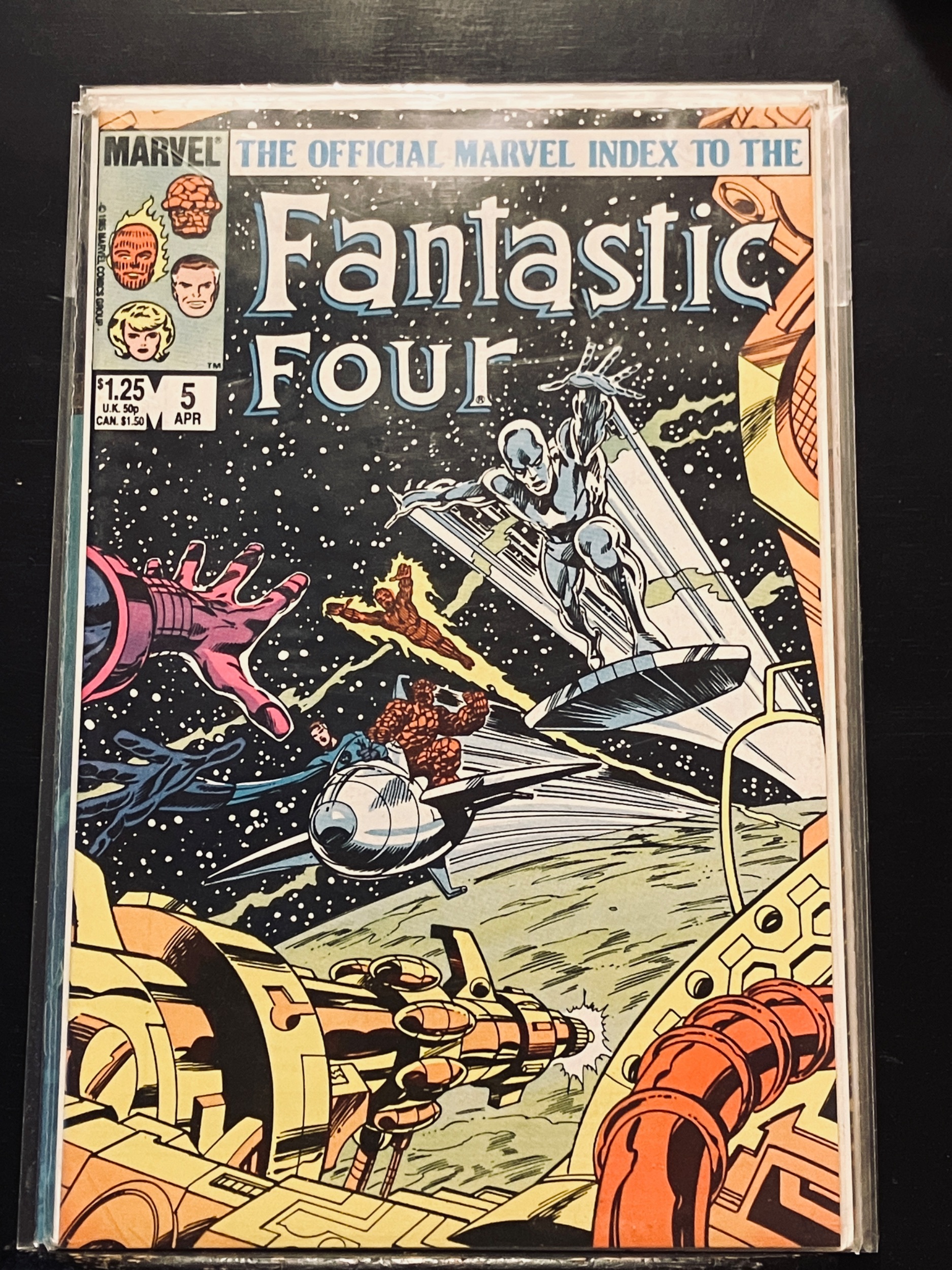 The Official Marvel Index to the Fantastic Four #5 (1986) | Comic Books ...
