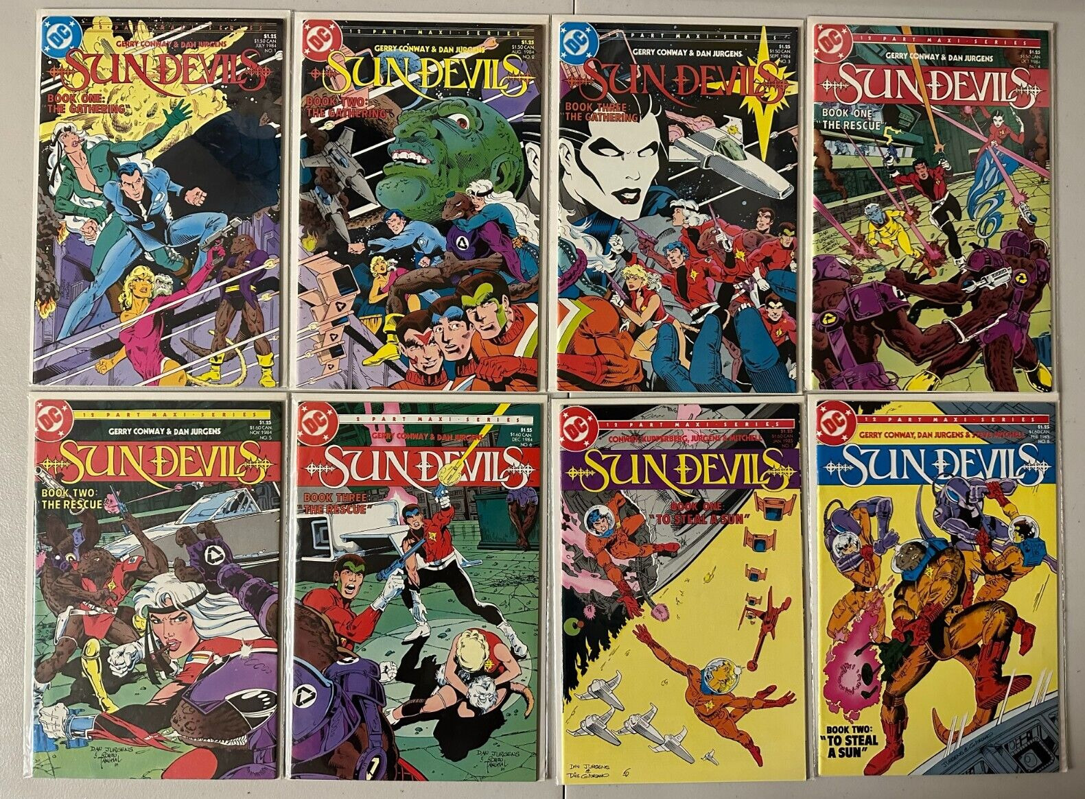 Sun Devils set #1-12 DC 8.0 VF (1984-85) | Comic Books - Modern Age, DC ...