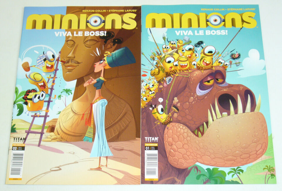Minions: Viva Le Boss! #1-2 VF/NM complete series (Despicable Me ...