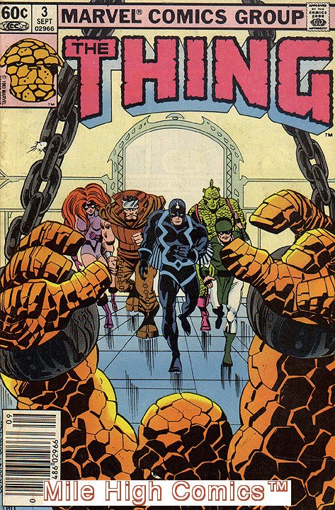THING (1983 Series) (MARVEL) (FANTASTIC FOUR) #3 NEWSSTAND Fair Comics ...