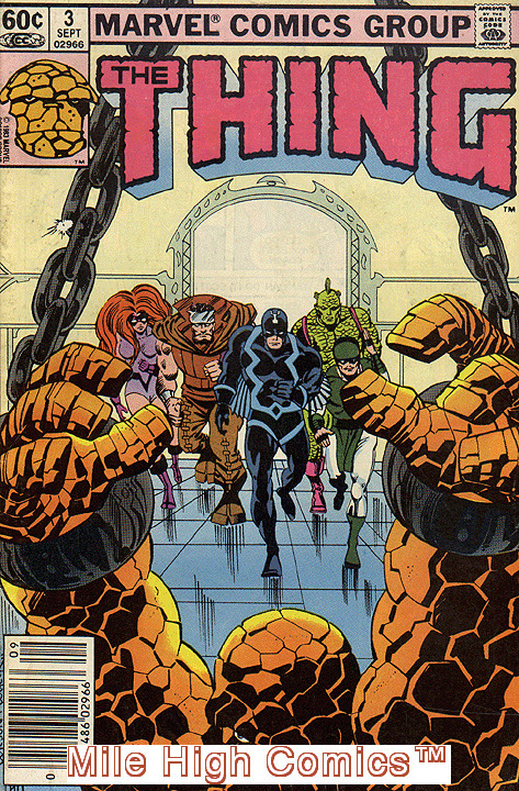 THING (1983 Series) (MARVEL) (FANTASTIC FOUR) #3 NEWSSTAND Fair Comics ...