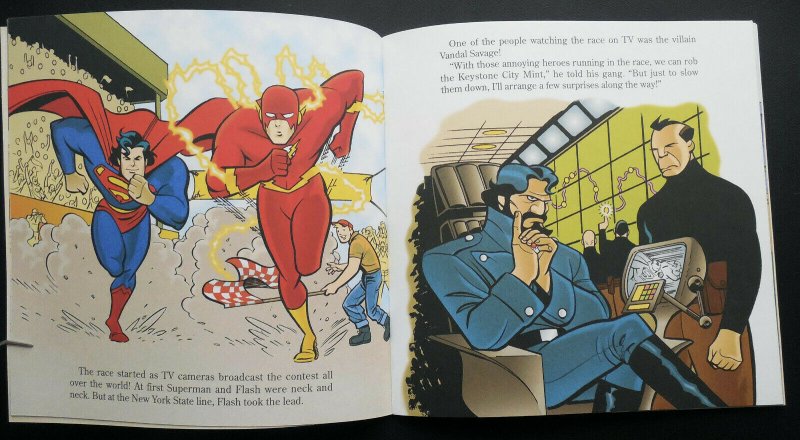 Superman and Flash Race Around the World - Gorgeous NM/M Condition ...