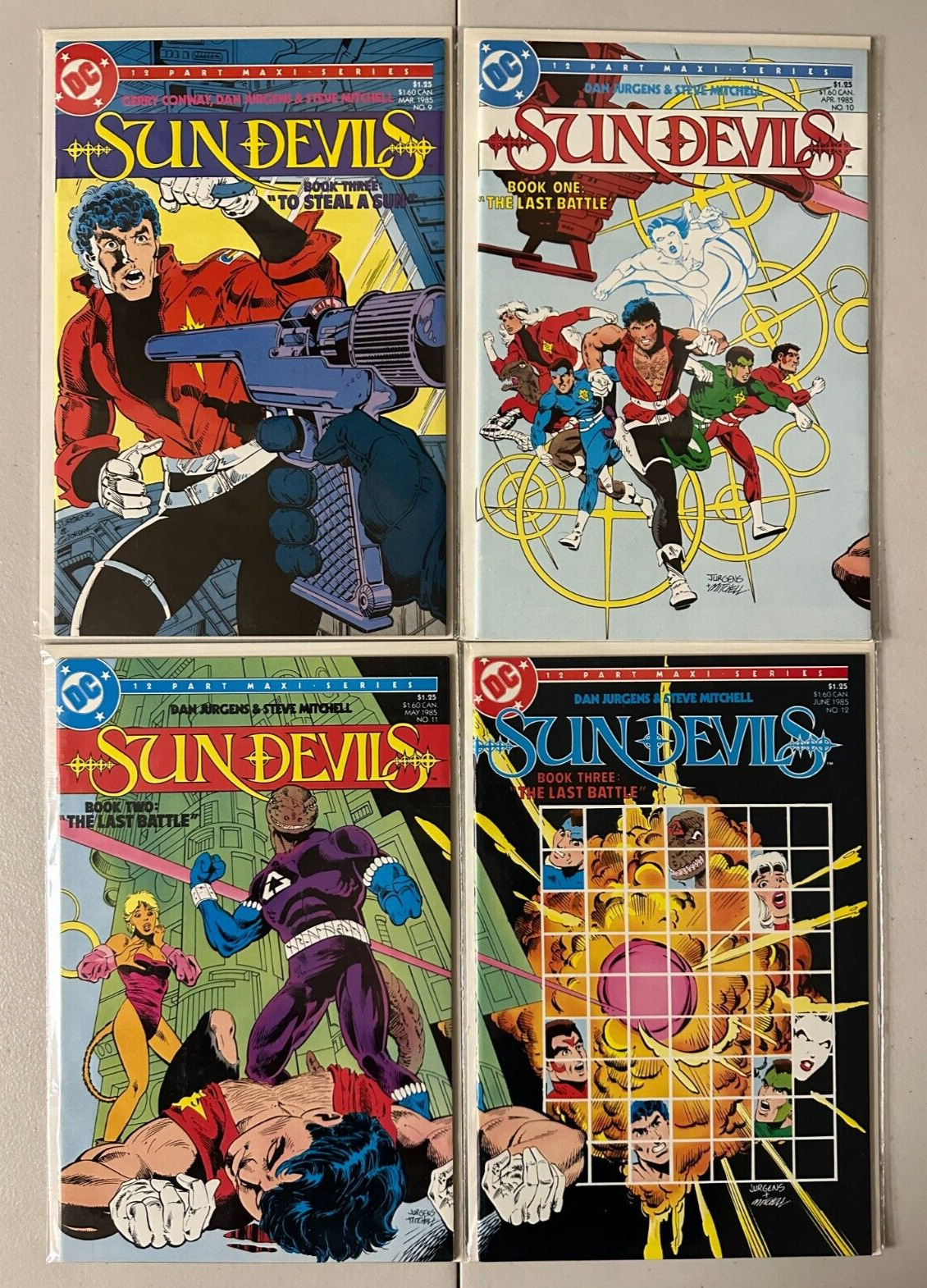 Sun Devils set #1-12 DC 8.0 VF (1984-85) | Comic Books - Modern Age, DC ...