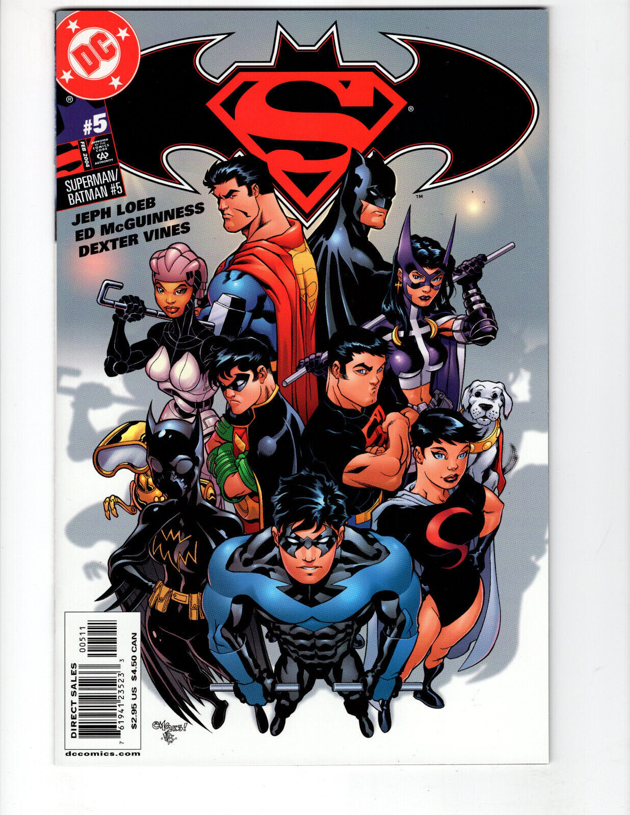 Superman/Batman #5 - DC Comics (2004) - Bat and Super Family Team Up ...