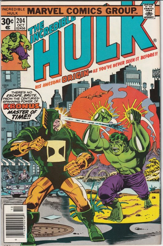 The Incredible Hulk #204(A) (1976) | Comic Books - Bronze Age, Marvel ...