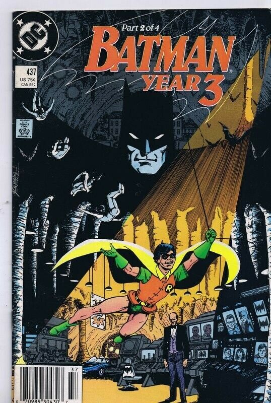 Batman #437 ORIGINAL Vintage 1989 DC Comics | Comic Books - Copper Age ...