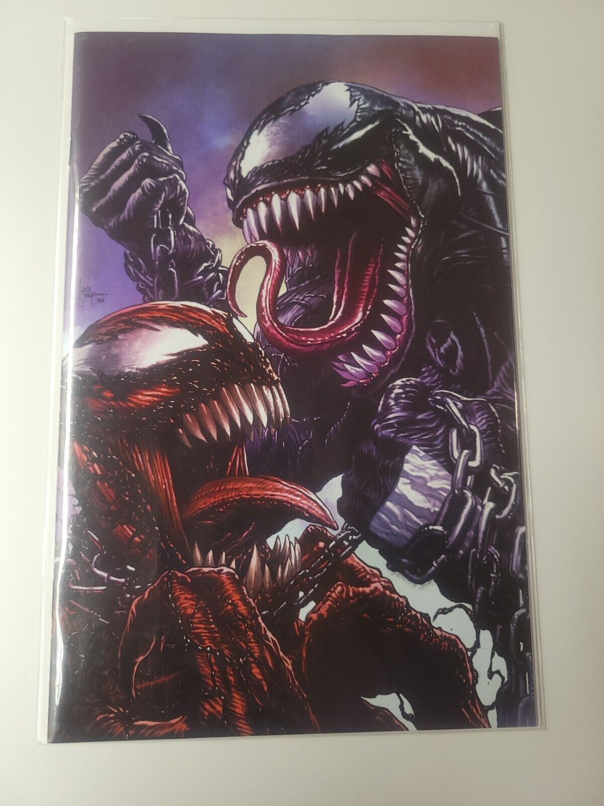 Venom #6 Mico Suayan Exclusive Virgin Variant 2022 Carnage | Comic ...