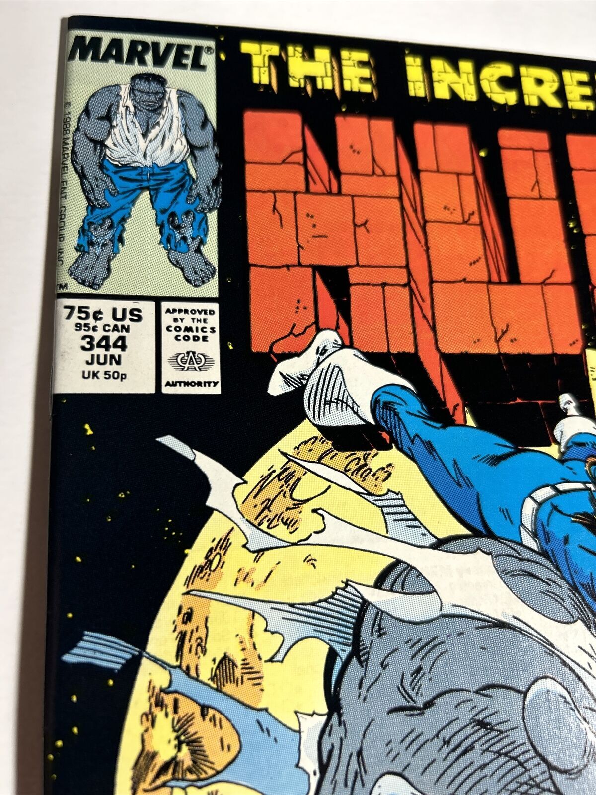 Incredible Hulk #344 1988 Classic Todd McFarlane Art ASM 300 Homage ...