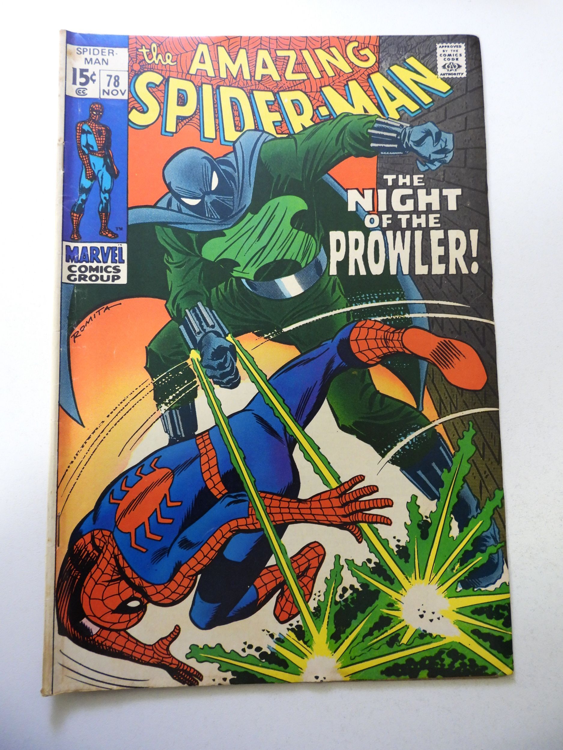 The Amazing Spider-Man #78 (1969) 1st App of the Prowler! VG+ Condition ...