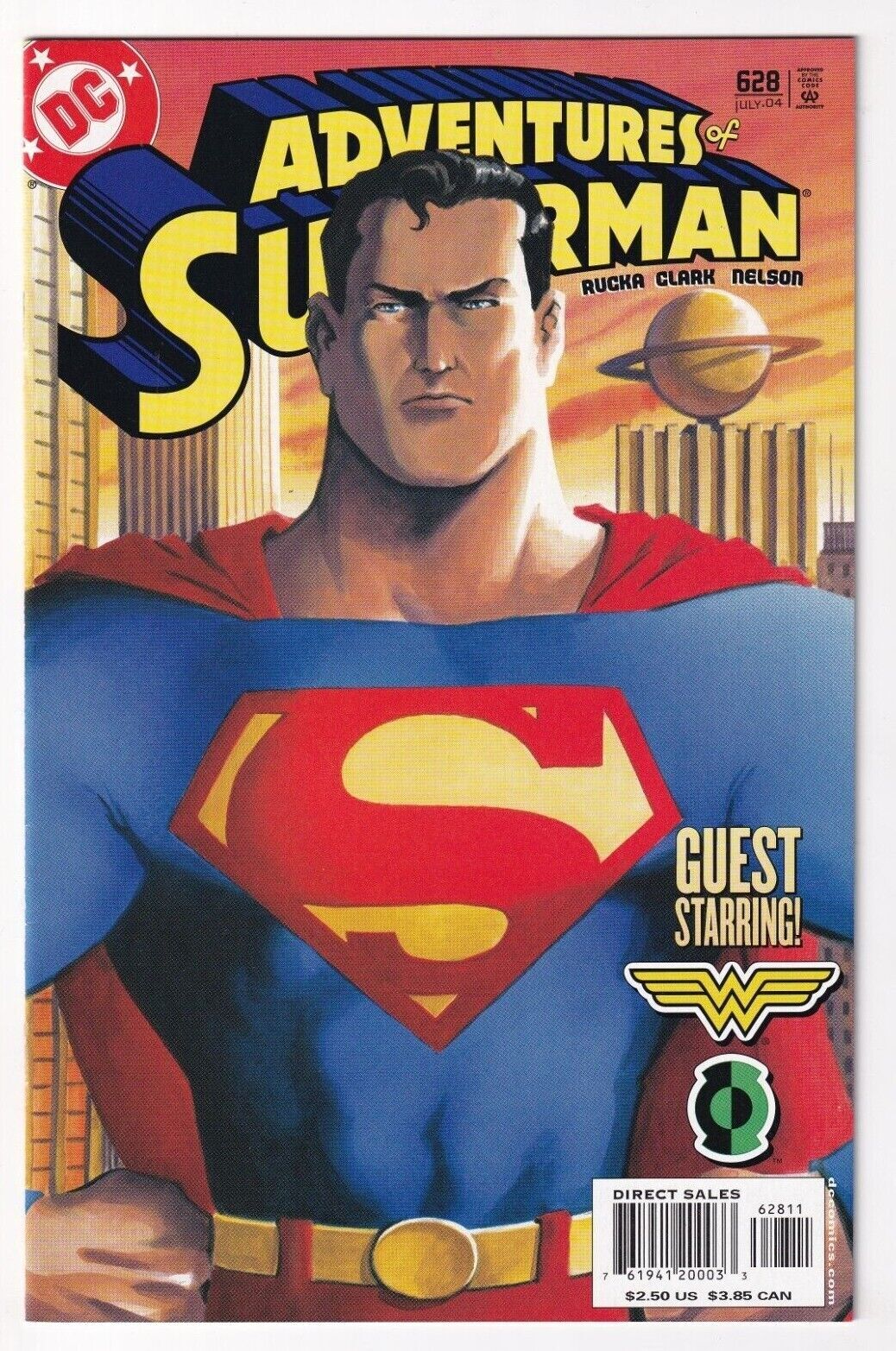 Adventures Of Superman #628 July 2004 Greg Rucka Matthew Clark Nelson ...