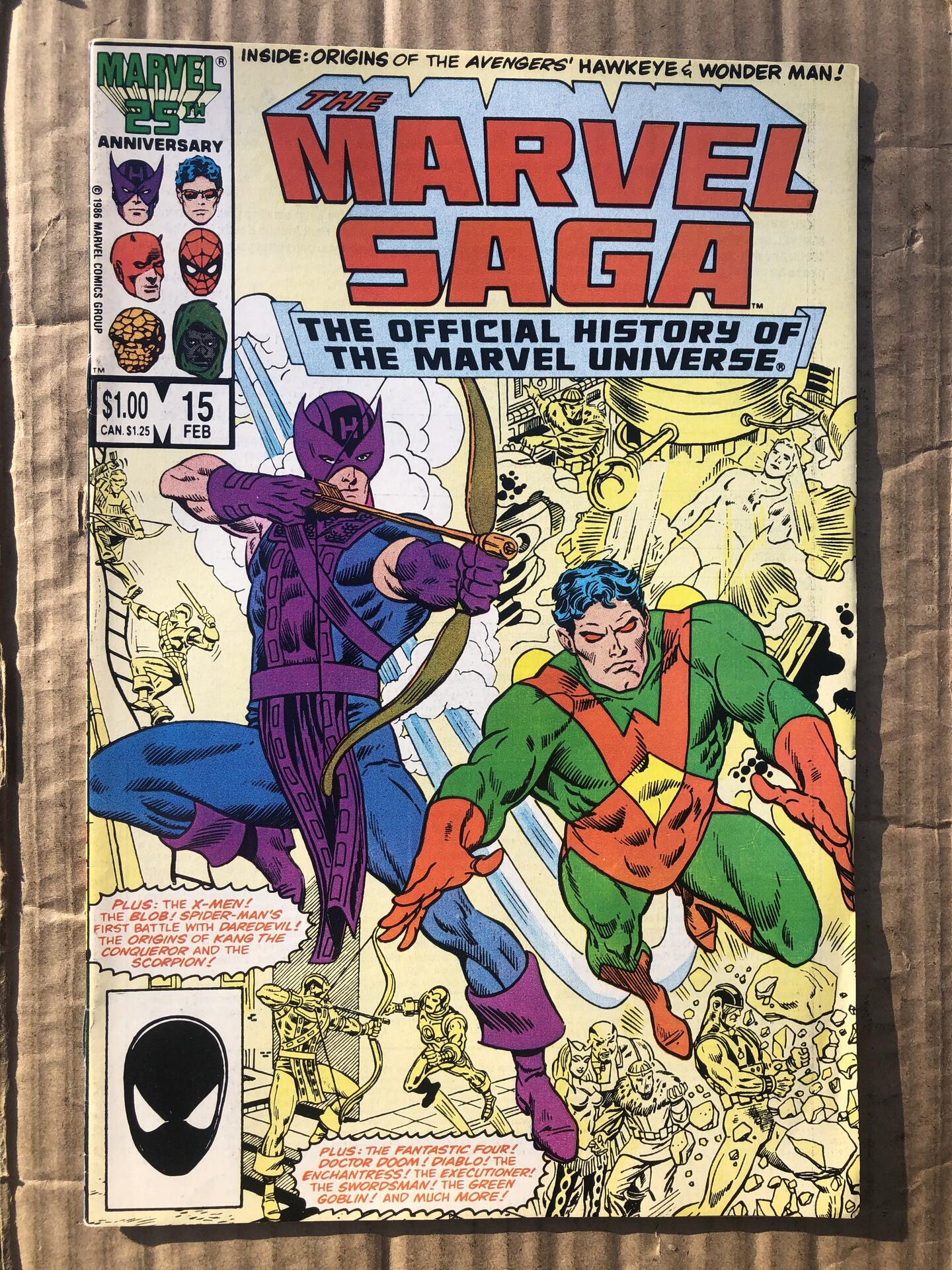 The Marvel Saga The Official History of the Marvel Universe #15 (1987 ...