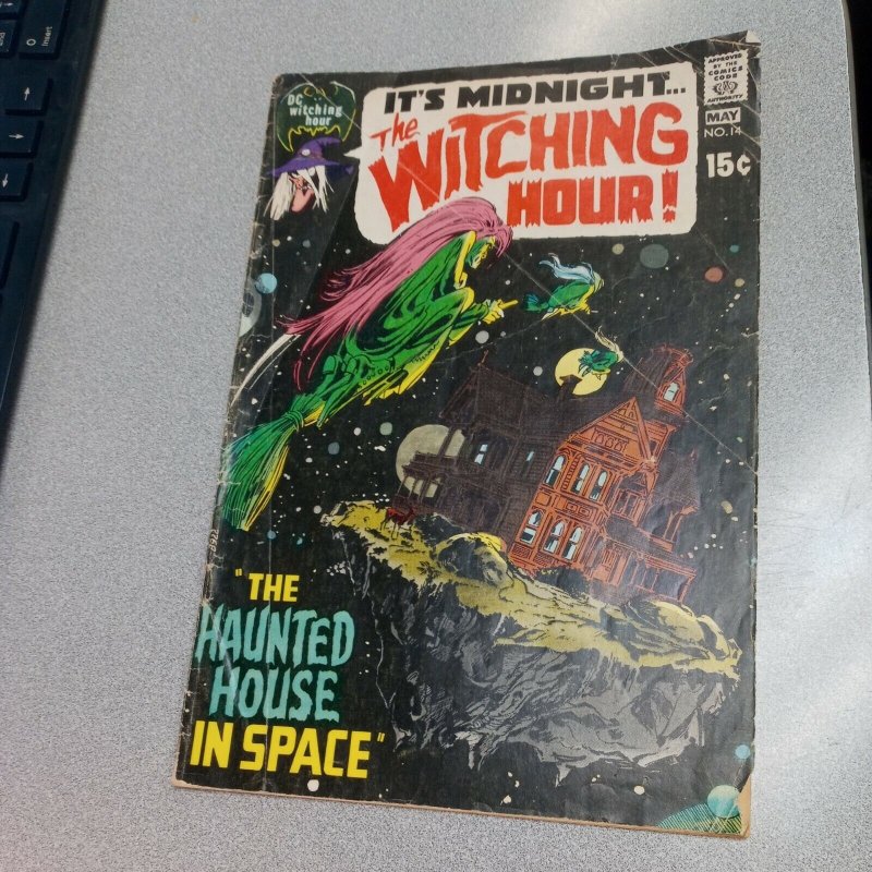WITCHING HOUR 14 Bronze Age Dc 1971 AL WILLIAMSON NEAL ADAMS horror ...