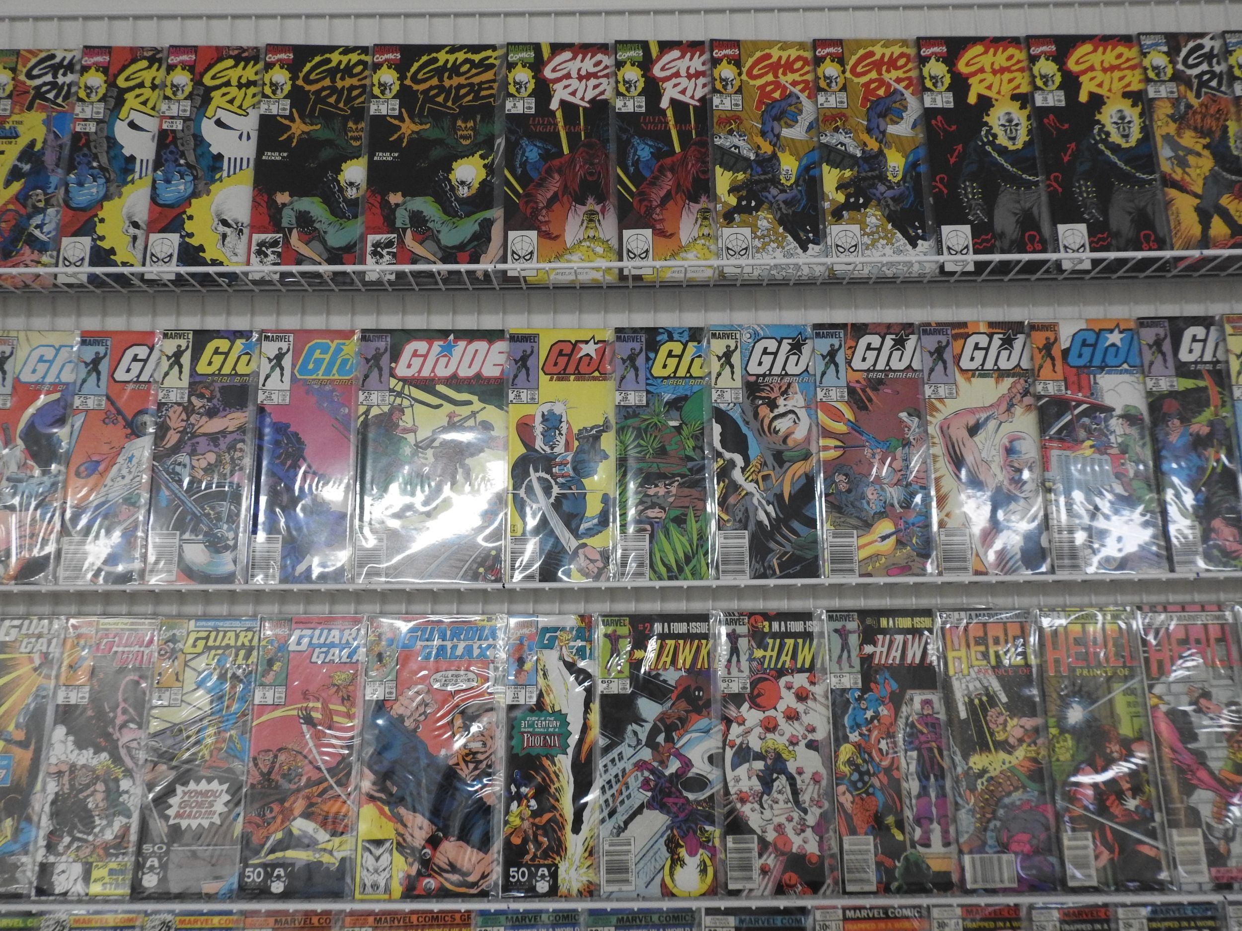Huge Lot of 160+ Comics W/ Hulk, G.I. Joe, Ghost Rider, + More! Avg. FN ...