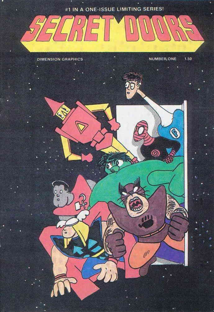 Secret Doors #1 FN ; Dimension Z | Secret Wars Parody | Comic Books ...