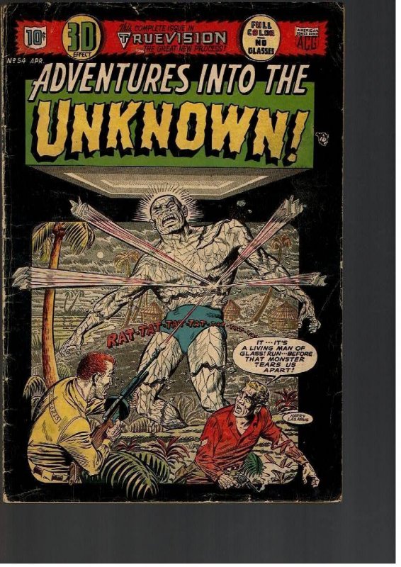 Adventures into the Unknown #54 (1954)GD-*Pre-Code* | Comic Books ...