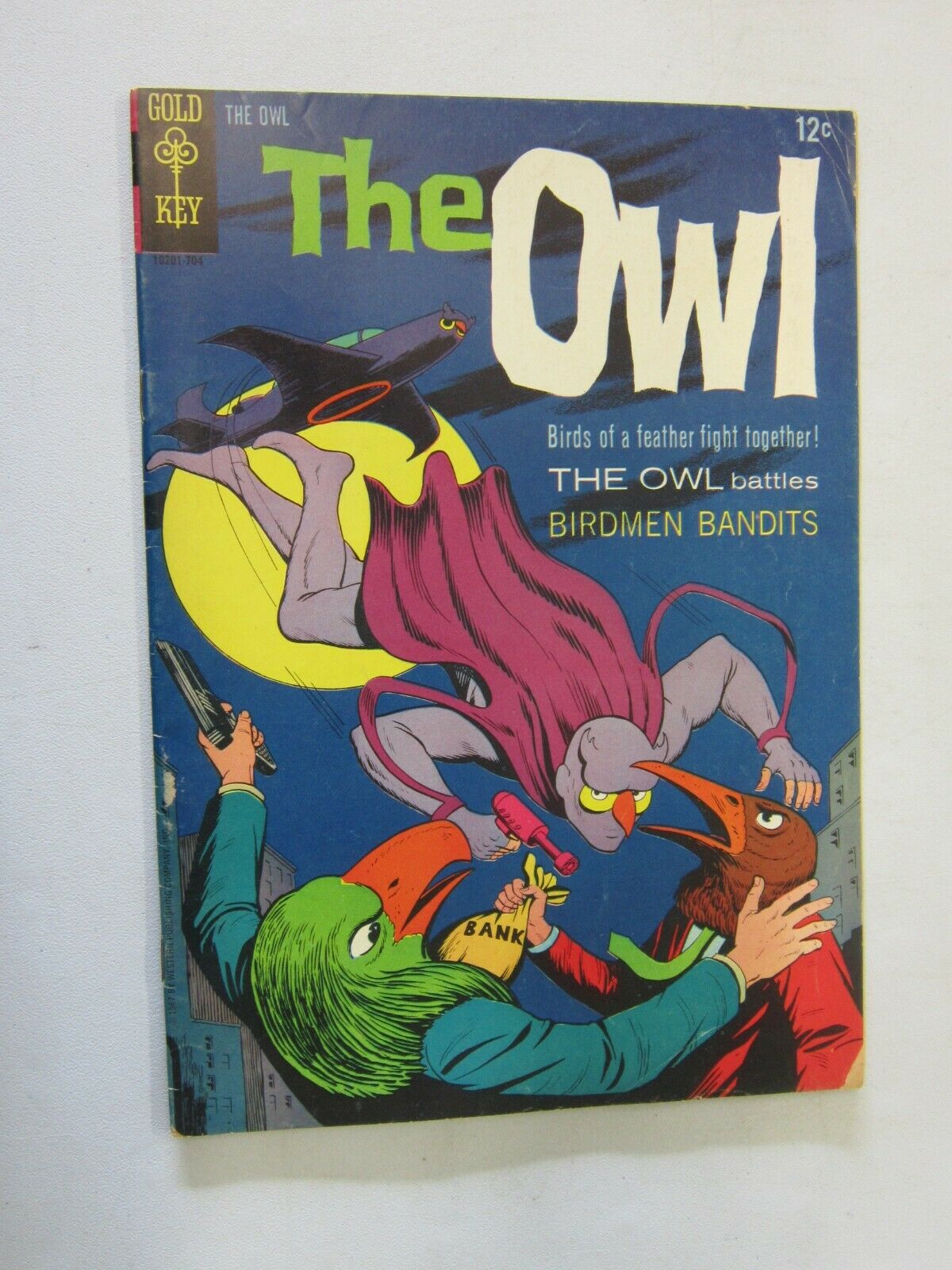 The Owl #1 3.5 (1967) | Comic Books - Silver Age, Gold Key, Superhero ...