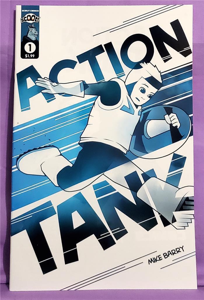 SCOOT COMICS Action Tank #1 Comics for Kids #2 Scout Comics for Kids ...