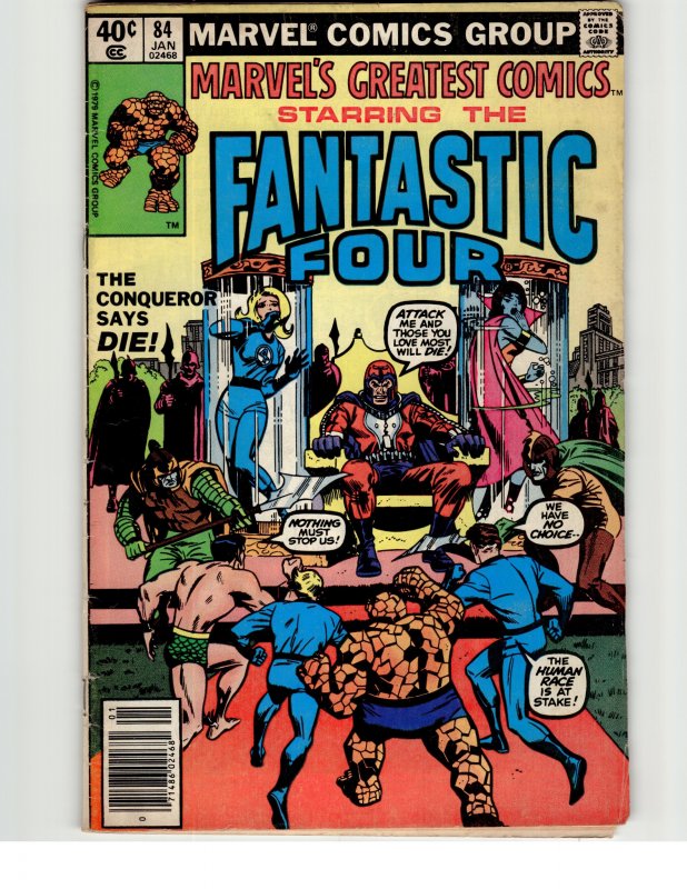 Marvel's Greatest Comics #84 (1980) Fantastic Four | Comic Books ...