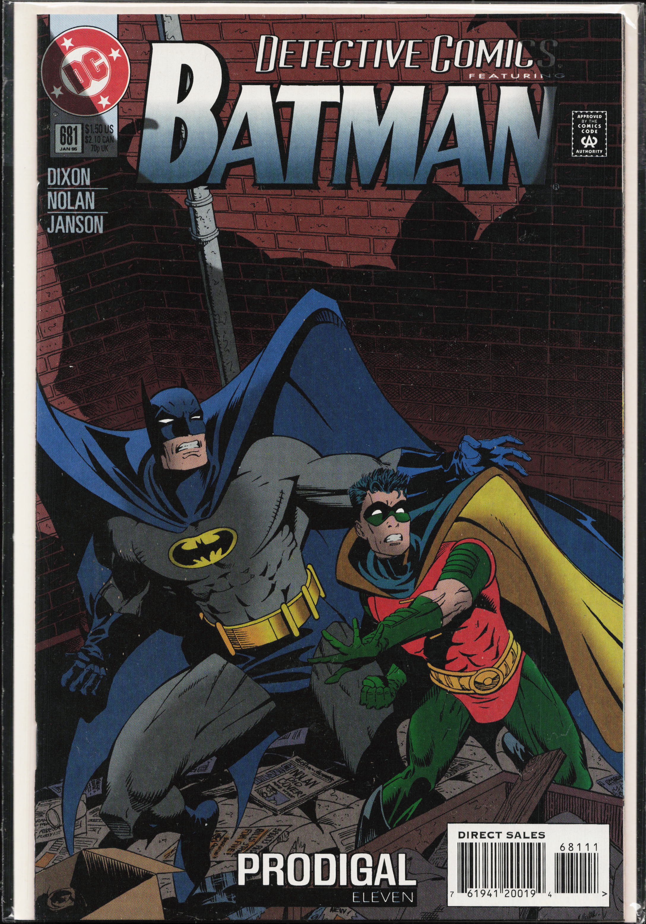 Detective Comics #681 (1995) Batman | Comic Books - Modern Age, DC ...