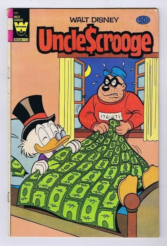 Uncle Scrooge #191 ORIGINAL Vintage 1981 Whitman Comics Disney | Comic ...