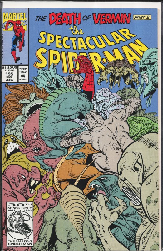 The Spectacular Spider-Man #195 (1992) Spider-Man | Comic Books ...