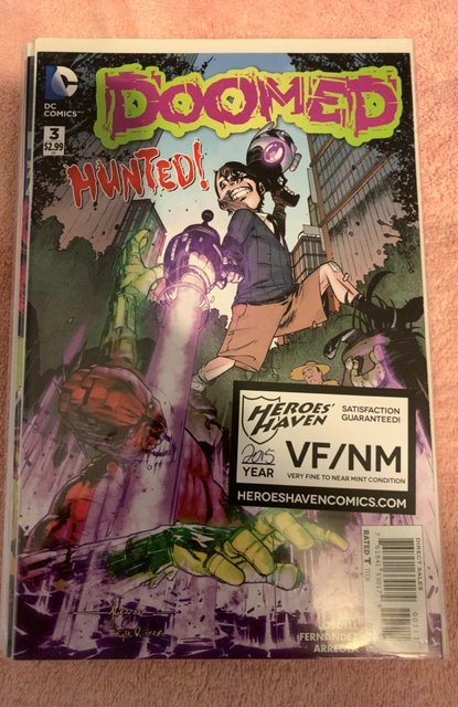 Doomed #3 (2015) | Comic Books - Modern Age, DC Comics, Superhero ...