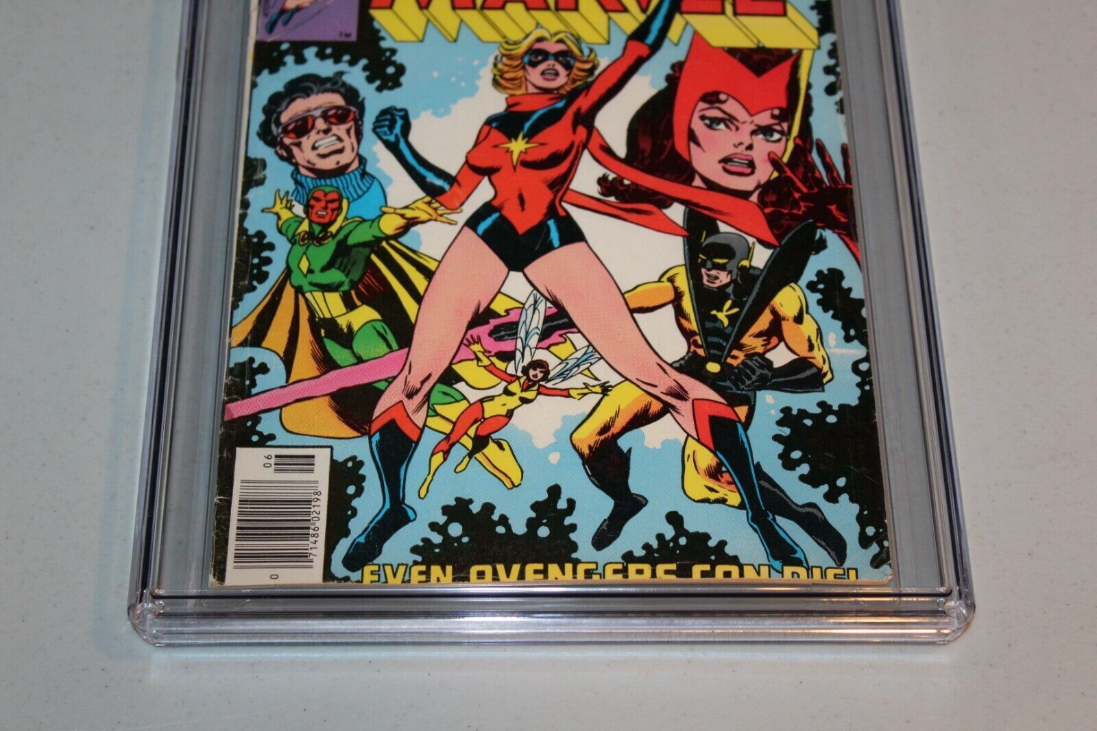 CGC 5.5 Ms Marvel 18 1st App Mystique Raven Key Book Newsstand Variant ...