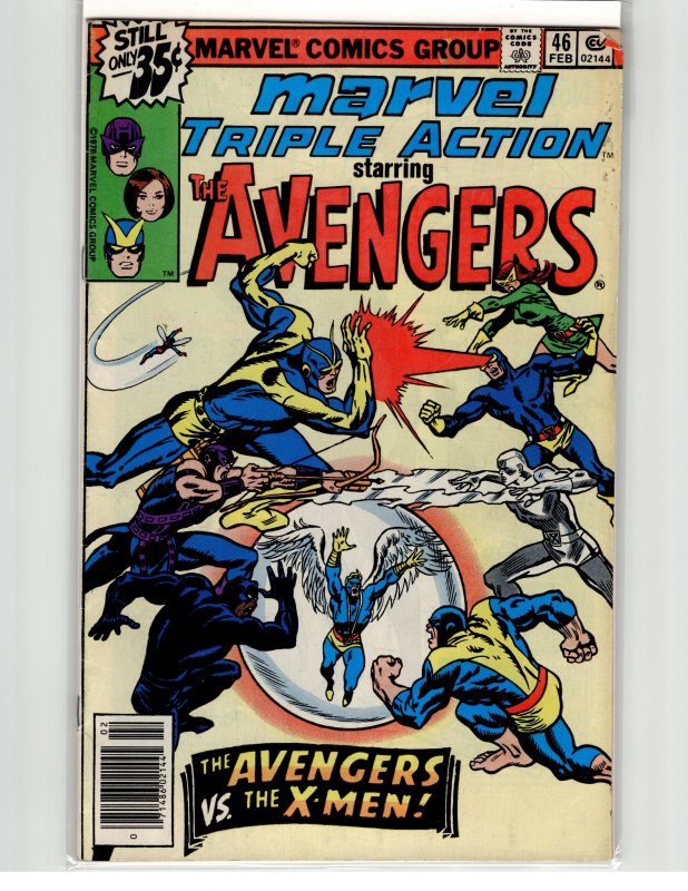 Marvel Triple Action #46 (1979) The Avengers | Comic Books - Bronze Age ...
