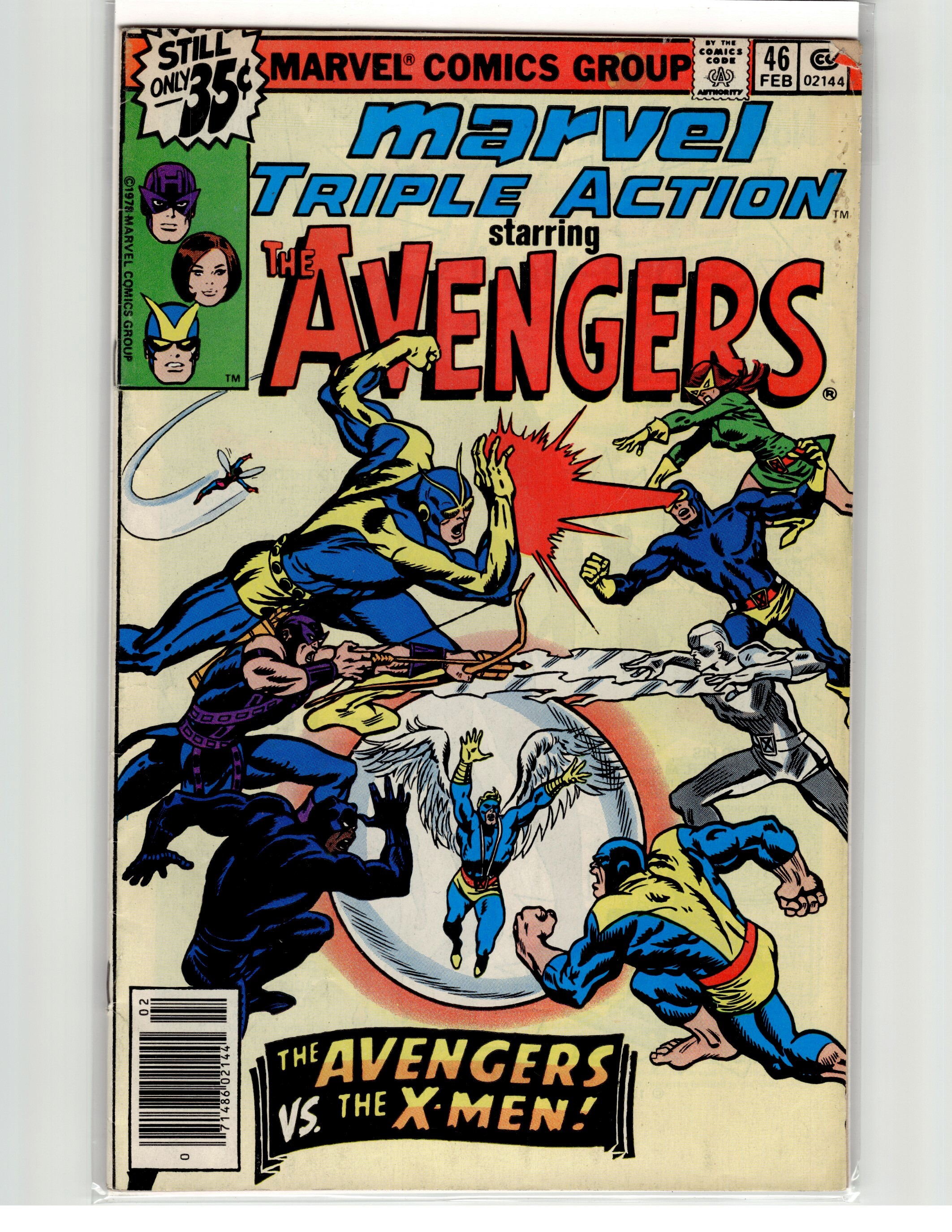 Marvel Triple Action #46 (1979) The Avengers | Comic Books - Bronze Age ...