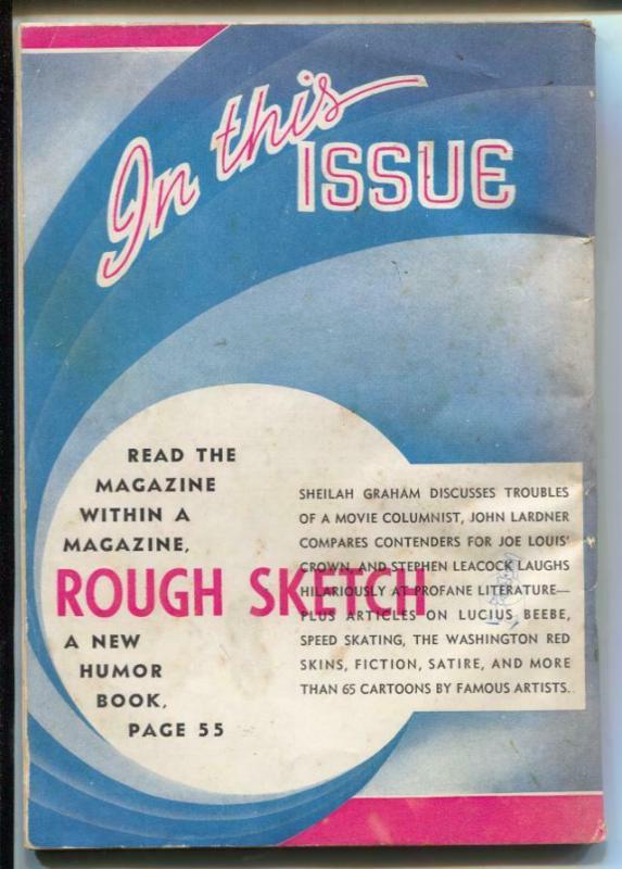 Pocket Sketch #3 12/1940-Chester Hines-jokes-gags-cartoons-pulp fiction ...