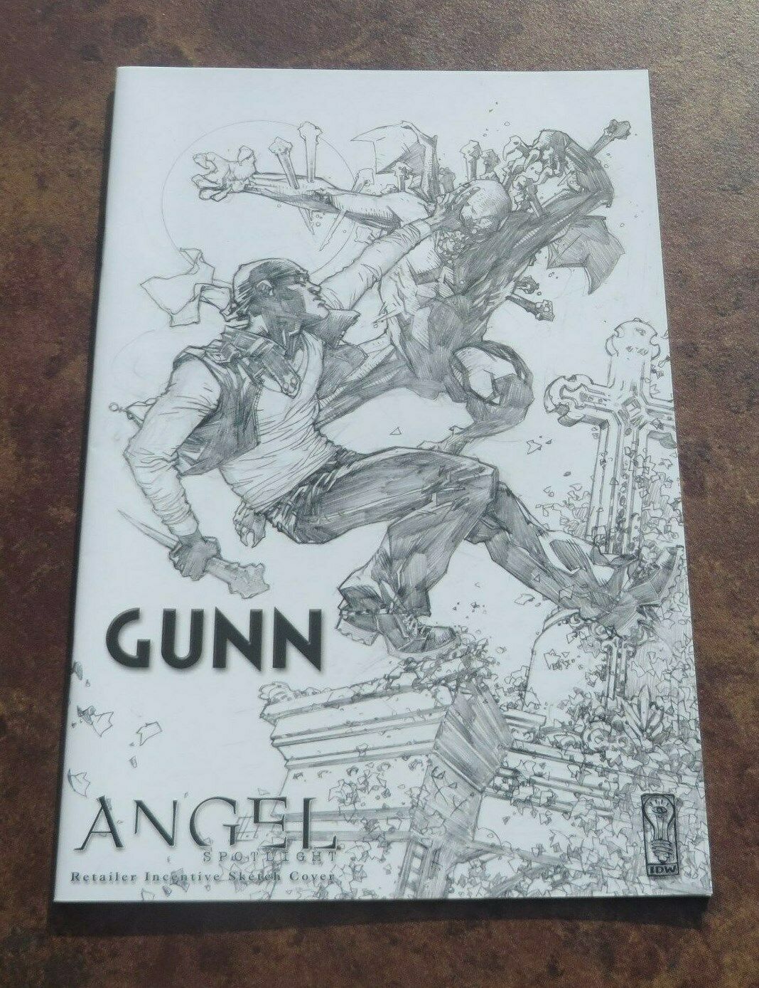 Angel Gunn NM+ First Print IDW Comic Book Retailer Incentive Sketch ...