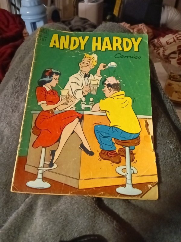 Andy Hardy Comics 389 Four Color 1952 Dell Golden Age Good Girl Art ...