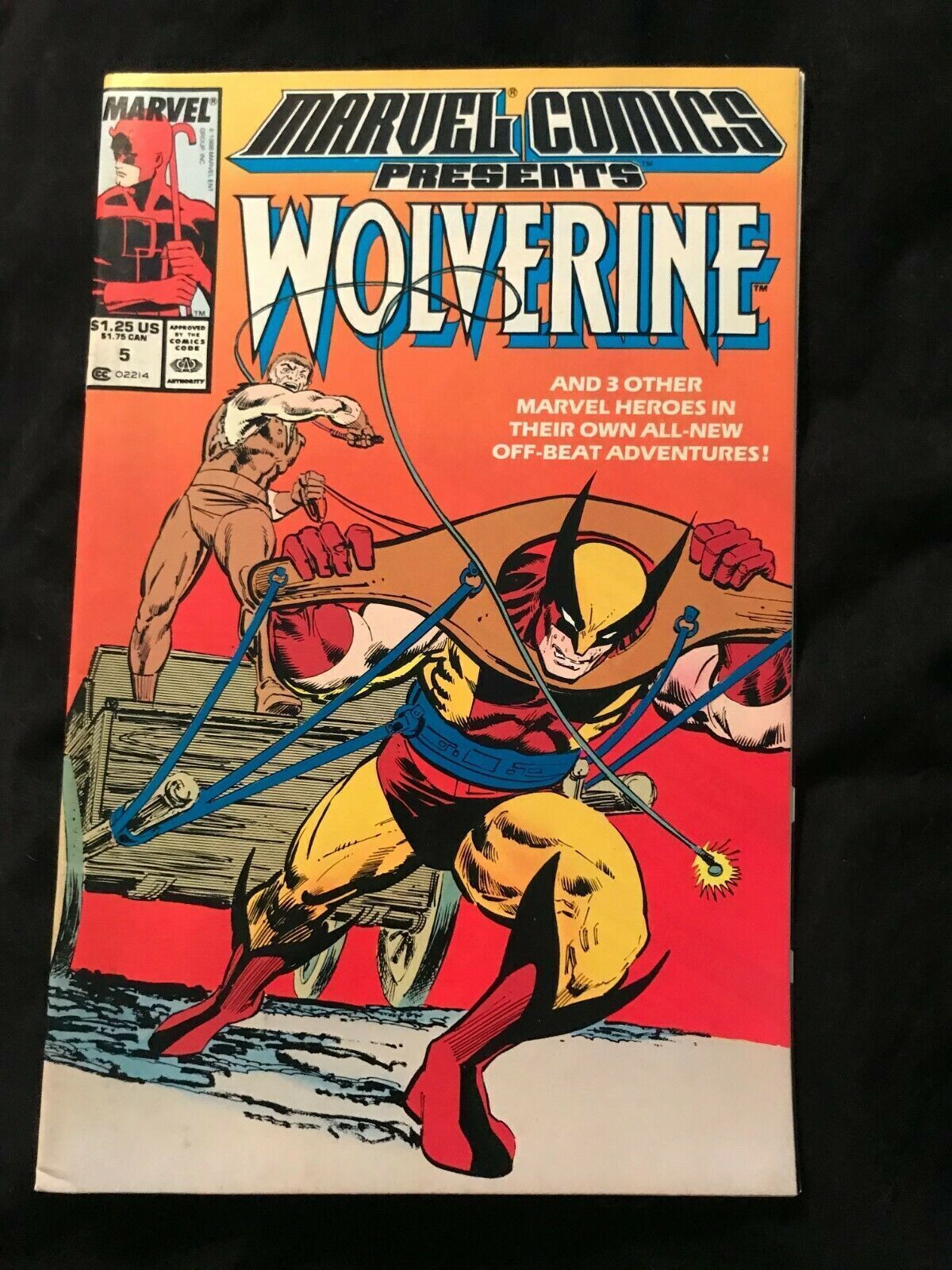 Marvel Comics Presents WOLVERINE #5 COPPER AGE KEY MARVEL COMICS 1988 ...