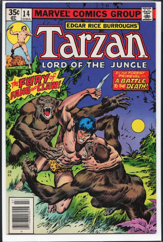 Tarzan #14 (1978) Tarzan | Comic Books - Bronze Age, Marvel, Tarzan ...