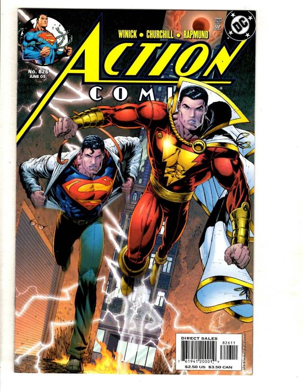 12 Action Comics # 819 821 822 823 824 825 826 827 828 831 836 837 ...