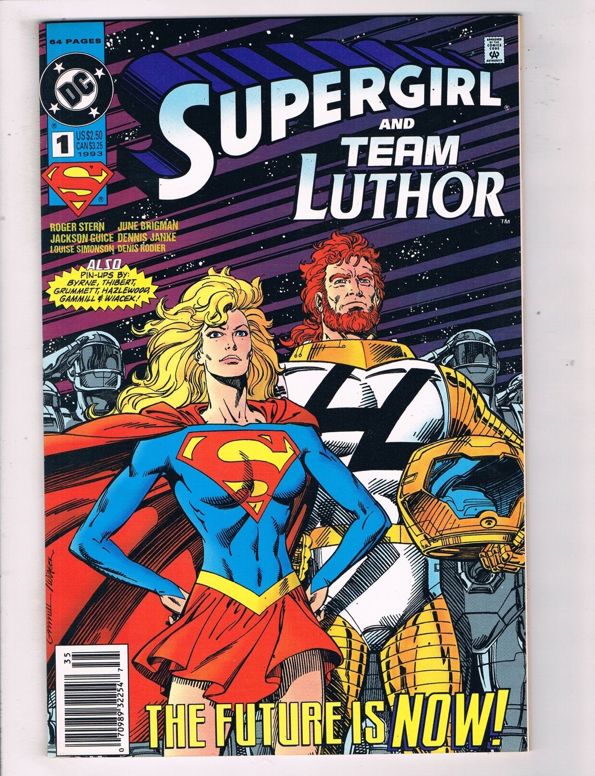 Supergirl and Team Luthor #1 DC Comic Book Lex Luthor Special 1993 HH1 ...
